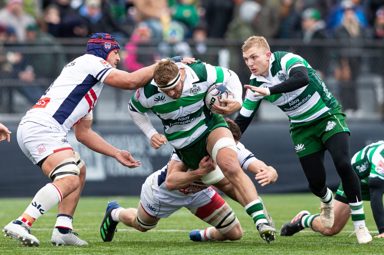 NEW ENGLAND FREE JACKS OUTLAST OLD GLORY DC 34-31 IN FRONT OF A RECORD ...