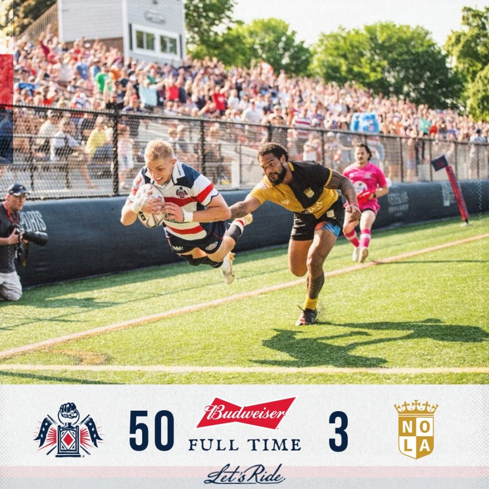 FREE JACKS Roll with an oversized win vs nola gold 50-3 - New England ...