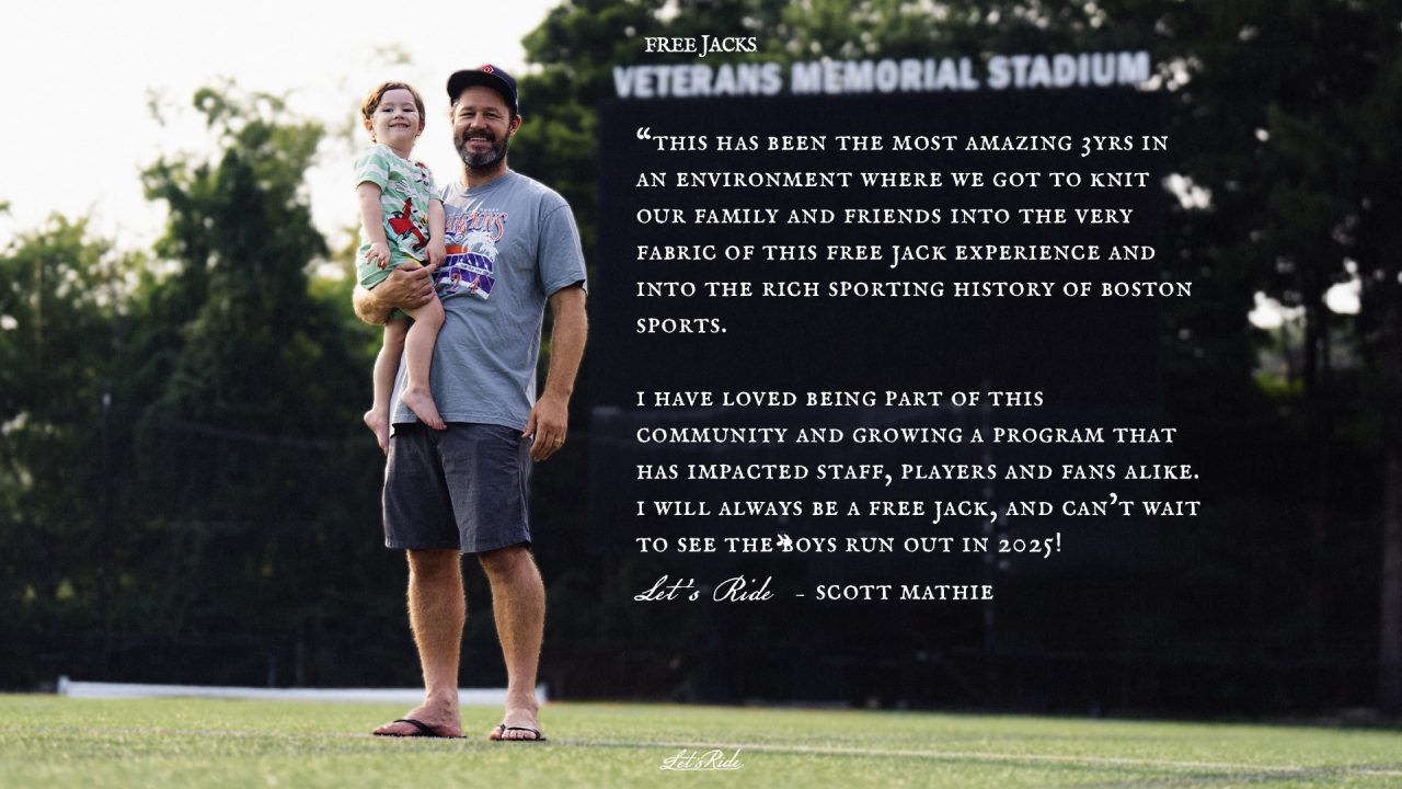 Free Jacks’ Head Coach Scott Mathie Honored with His Second Major ...